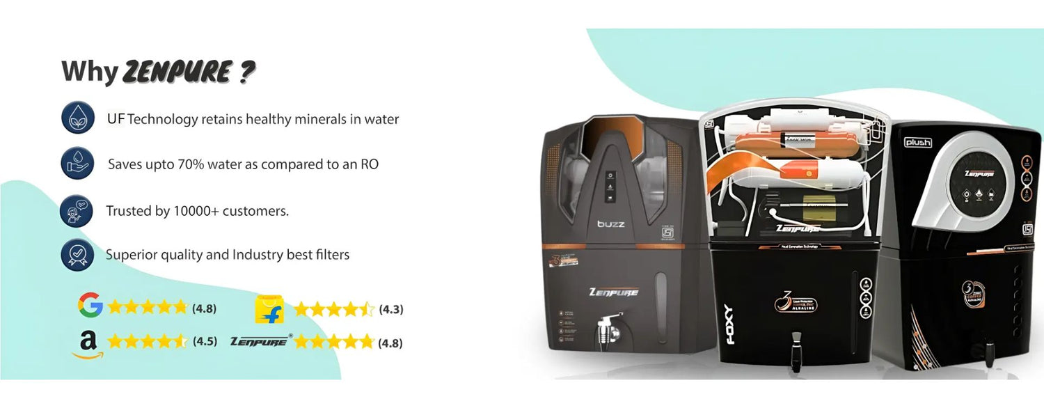 Zenpure Alkaline Water Purifier, Kitchen Chimney, Best Water Filter ...